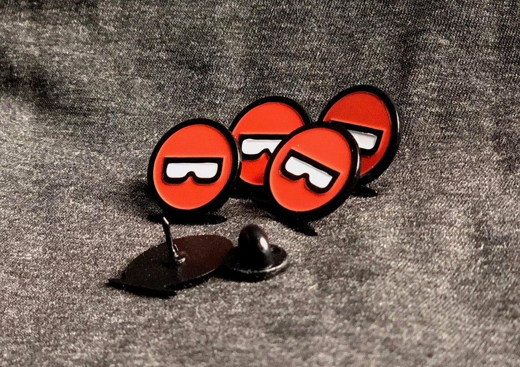 Soft Enamel Pins (2-pack) – Vector 35